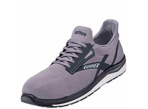 4043692434490 - Atlas Schuhfabrik - Atlas Sicherheitshalbschuh Runner 65 S1P esd src dguv Gr 38 stone grey - stone grey