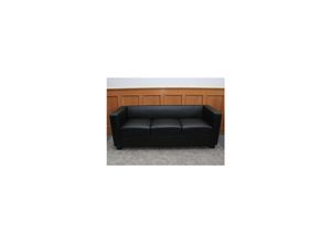 4052826135592 - 3er Sofa Lille ~ Leder schwarz