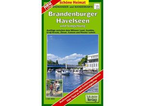 9783895911033 - Schöne Heimat   Doktor Barthel Karte Brandenburger Havelseen und Umgebung Karte (im Sinne von Landkarte)