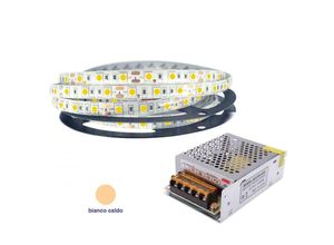 0613310741947 - Housecurity - smd led strip 5050 300 led 5 metres strip reels ip 65 warm mit 5A power supply