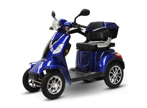 4260343353638 - E-Scooter 4 Räder ECO ENGEL 510 Blau 25 Km h Blei Akku