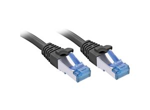 4002888474153 - 47415 RJ45 Netzwerkkabel Patchkabel cat 6a s ftp 300 m Schwarz 1 St - Lindy