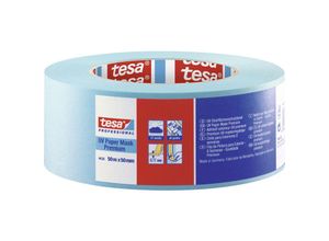 4042448361332 - tesa PREMIUM 04438-00064-00 Kreppband tesakrepp® Blau (L x B) 50 m x 50 mm 1 St