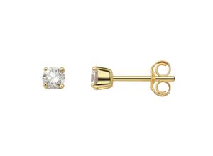 Image of Paar Ohrstecker ONE ELEMENT "0.30 ct Diamant Brillant Ohrringe aus 585 Gelbgold" Gr. Damen, 0.30 ct, Diamanten, goldfarben (gold) Damen Ohrstecker