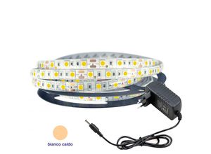 0613310741923 - Housecurity - 300 led 5050 strip strip 5m 220V white warm light waterproof power supply