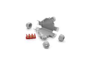 8050040861613 - Raytech - IP68 IP69K Mikro-Verbindungsmuffen vorgefüllt mit Gel Klemmen im Lieferumfang enthalten Blister 1St Little Joint y Fred-Y - Grau