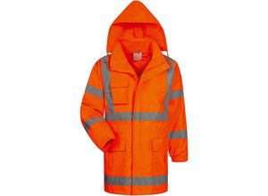 4025888129298 - SAFESTYLE® Warnschutz- Regenjacke 100% Polyester EN ISO 20471 Klasse