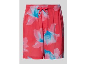 8057970555377 - Regular Fit Shorts mit floralem Print