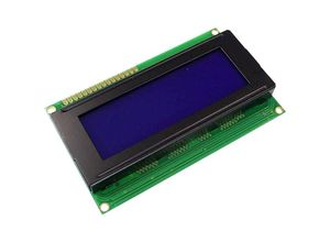 4021087055246 - Display Elektronik - LCD-Display Weiß 20 x 4 Pixel (b x h x t) 98 x 60 x 116 mm DEM20485SBH-PW-N