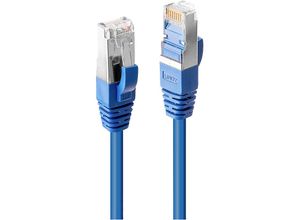 4002888456463 - 45646 RJ45 Netzwerkkabel Patchkabel cat 6 s ftp 750 m Blau 1 St - Lindy