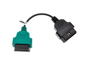 4062692576238 - Vhbw - OBD2 Adapter A1 16Pin-OBD1 auf OBD2 für Auto kfz zB kompatibel mit Alfa Romeo Fiat Lancia Auto