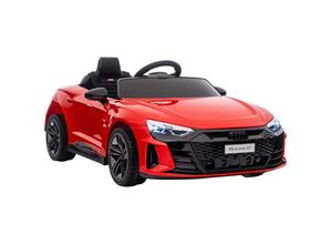 4255633501707 - Kinder Elektroauto Kinderauto mit Fernbedienung audi rs e-tron gt Kinderfahrzeug mit Sicherheitsgurt Hupe & Musik & Scheinwerfer bis 5 km h für