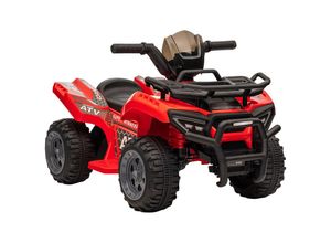 4251774918787 - Homcom - Mini Elektro-Quad Kinder Elektro atv Kinderwagen led Frontlicht Kinderfahrzeug Kindermotorrad Elektroquad für 18-36 Monate Kinder Metall