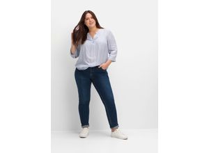 4063136896035 - Große Größen Schmale Jeans in Curvy-Schnitt VERENA dark blue Denim Gr56