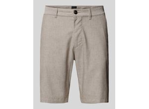 4063542010636 - Slim Fit Bermudas mit Strukturmuster