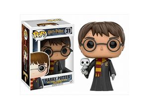 0889698119153 - Harry Potter 11915-PX-1K1 POP! Harry Potter mit Hedwig Spielfigur 0889698119153 Funko