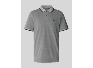 4068444028901 - Poloshirt mit Label-Detail