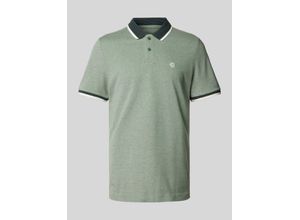 4068444030454 - Poloshirt mit Label-Detail