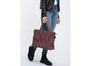 4063329430770 - Handtasche MAZE 42021182 Damen Gr onesize lila (schwarz mauve) Lammleder Taschen