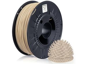 4058592510939 - - 3 x ® 3D Drucker 175mm pla Filament 1kg Spule Rolle Premium Beige RAL1014 - Beige