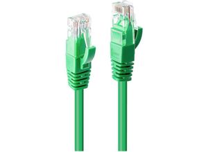 4002888480468 - 48046 RJ45 Netzwerkkabel Patchkabel cat 6 u utp 050 m Grün 1 St - Lindy