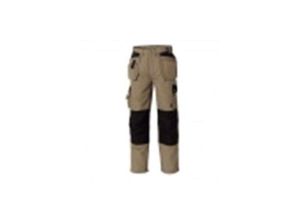 4031301037187 - Trizeratop - teXXor panama Bundhose khaki schwarz 431229 Gr29 65% Poly 35% Baumw