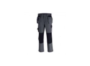 4031301032946 - Trizeratop - teXXor® Bundhose panama grau schwarz (270 g m²) 65% Poly 35% Baum 431724 Gr24