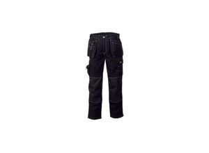 4031301031307 - Trizeratop - teXXor panama Bundhose schwarz 431162 Gr62 65% Poly 35% Baumw