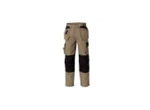 4031301037095 - Trizeratop - teXXor panama Bundhose khaki schwarz 431258 Gr58 65% Poly 35% Baumw