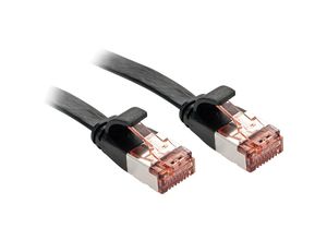 4002888475716 - 47571 RJ45 Netzwerkkabel Patchkabel cat 6 u utp 100 m Schwarz mit Rastnasenschutz 1 St - Lindy