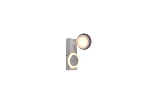 4004353396724 - Lampe Meriza led Wandspot weiß 1x led integriert 10W led integriert (1200lm 3000K) Kopf schwenkbar - weiß - Brilliant