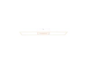 4004353397059 - BRILLIANT Lampe Besson LED Deckenleuchte 75x22cm weiß 1x LED integriert 32W LED integriert (3300lm 3000K) In 3 Stufen über Wandschalter dimmbar