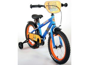 8715347216756 - Kinderfahrrad NERF Fahrrad für Jungen 16 Zoll Kinderrad in Satinblau