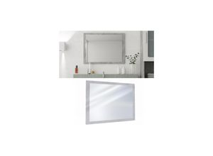 4251421900332 - VICCO Badspiegel 45 x 60 cm Grau Beton - Badezimmerspiegel Spiegel Hängespiegel