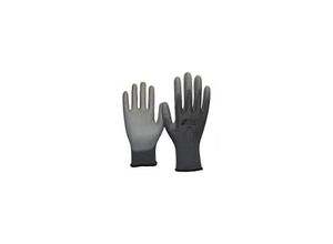 4059904095304 - Nylon-Handschuhe rico grau mit PU-Beschichtung Größe 7 - Nitras