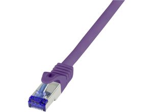 4052792056600 - LOGILINK C6A049S - Patchkabel Ultraflex Cat7-Rohkabel S FTP violett 15 m