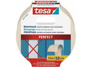 4042448294913 - Global Headquarters-tesa Se - Tesa Malerband scharfe Farbkante ohne Unterläufer Perfect 50m x 50mm