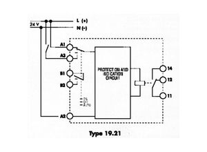 8012823197265 - 192100240000 Industrierelais Nennspannung 24 V DC 24 V AC Schaltstrom (max) 10 A 1 Wechsler 1 St