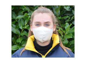 8588005734486 - Gesichtsmaske Mundschutz Stoffmaske zertifiziert waschbar 100% Bio-Giza-Baumwolle - Damen-Gummiband