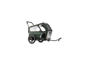 4250969225594 - taXXi Fahrradanhänger Dog M - Dark Grey Dark Green