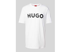 4021409465852 - T-Shirt mit Label-Schriftzug Modell DULIVIO