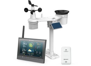 4007922072487 - BRESSER MeteoChamp HD WLAN-Wetterstation 7-in-1 mit verschiedenen Anzeige-Modi