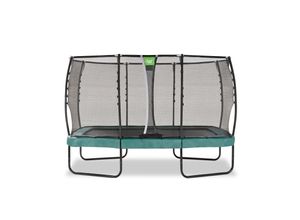 8720289694357 - Exit Toys - exit Allure Premium Trampolin 214x366cm - grün - Grun