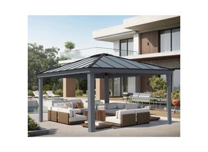 7290108605211 - Canopia by Palram Dallas 43x48 Gartenpavillon anthrazit