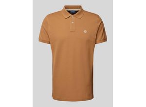 4068444026020 - Poloshirt mit Label-Stitching