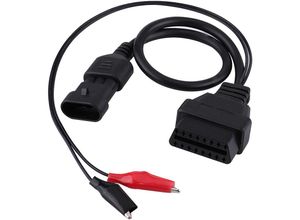 7361940719333 - Sjlerst - Ymiko Konverter Adapterkabel 3 Pin auf 16 Pin OBD2 Adapter Stecker Diagnosekabel Diagnose Scanner Kabel Adapter für fiat Alfa Lancia