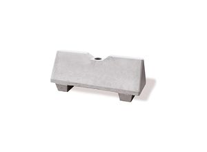 4061753269973 - Beton-Absperrung LxBxH 1090 x 390 x 465 mm VE 2 Stk grau mit Loch kaiserkraft