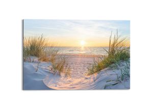 8714597626049 - Deco-Panel REINDERS Sonnenuntergang Bilder Gr B H T 90 cm x 60 cm x 2 cm beige Kunstdrucke