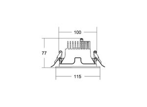 4251433989660 - BRUMBERG Apollo Mini facettiert rund 4000 K weiß