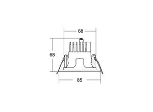 4251433980063 - BRUMBERG Apollo Micro glatt rund 3500 K weiß